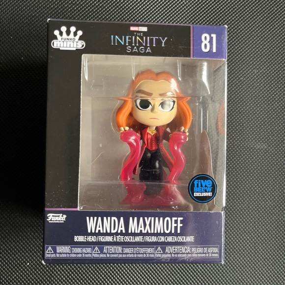 Funko | Toys | Wanda Maximoff Marvel Studios The Infinity Saga Bobble ...